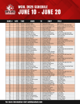 WCBL Unveils 2025 Schedule – Tales of Baseball